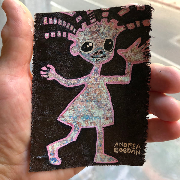 GIRL POW-HER by artist Andrea Bogdan – Cactus Gallery LA