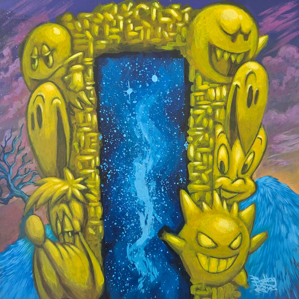 EXTRADIMENSIONAL GATE by artist Bobby Rojas – Cactus Gallery LA