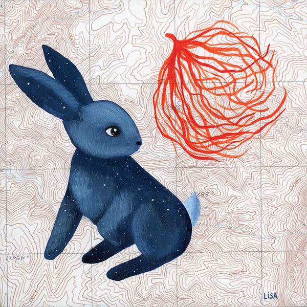 RABBIT by artist Lisa Kurt – Cactus Gallery LA
